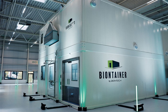 BioNTech unveils vaccine manufacturing kit for Africa