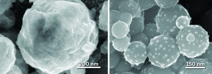 Functionalized Graphene Nanoballs