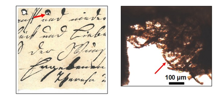 Raman Technique Identifies Ink Molecules With Little Damage To Artifacts