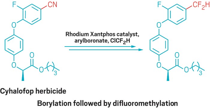 First direct catalytic difluoromethylations from chlorodifluoromethane