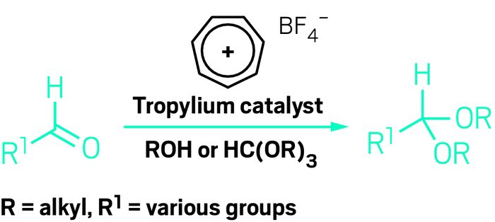 Tropylium cation now serves as an organocatalyst