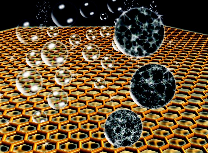 Nanoporous gold forms ultrathin walls and large pores