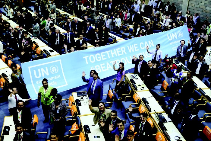 World’s environment officials set goal for contamination-free planet