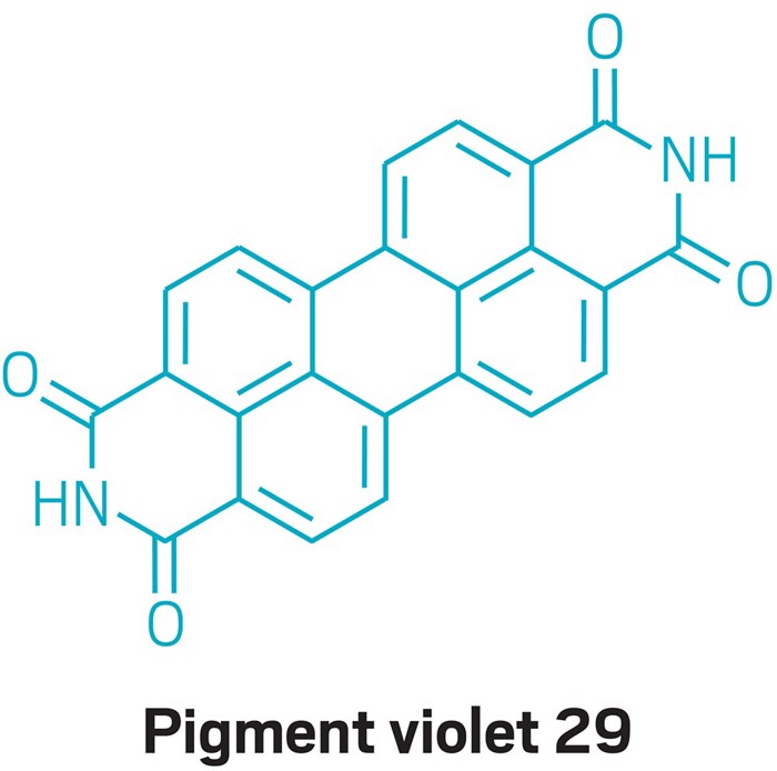 Pigment violet 29 presents a low risk to human health and the ...