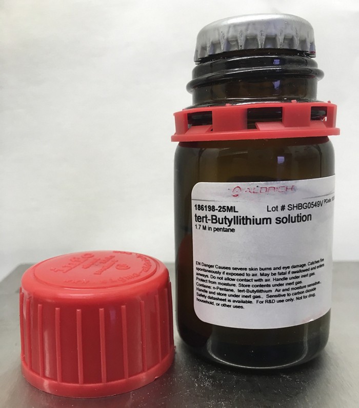 Setup may make transferring tert -butyl lithium and other pyrophoric ...