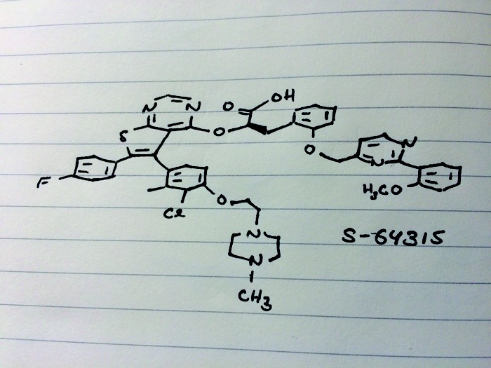 Drug structures displayed for the first time in Orlando