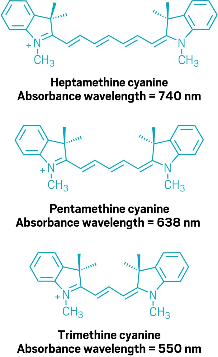 Mechanism of cyanine spectral shift found